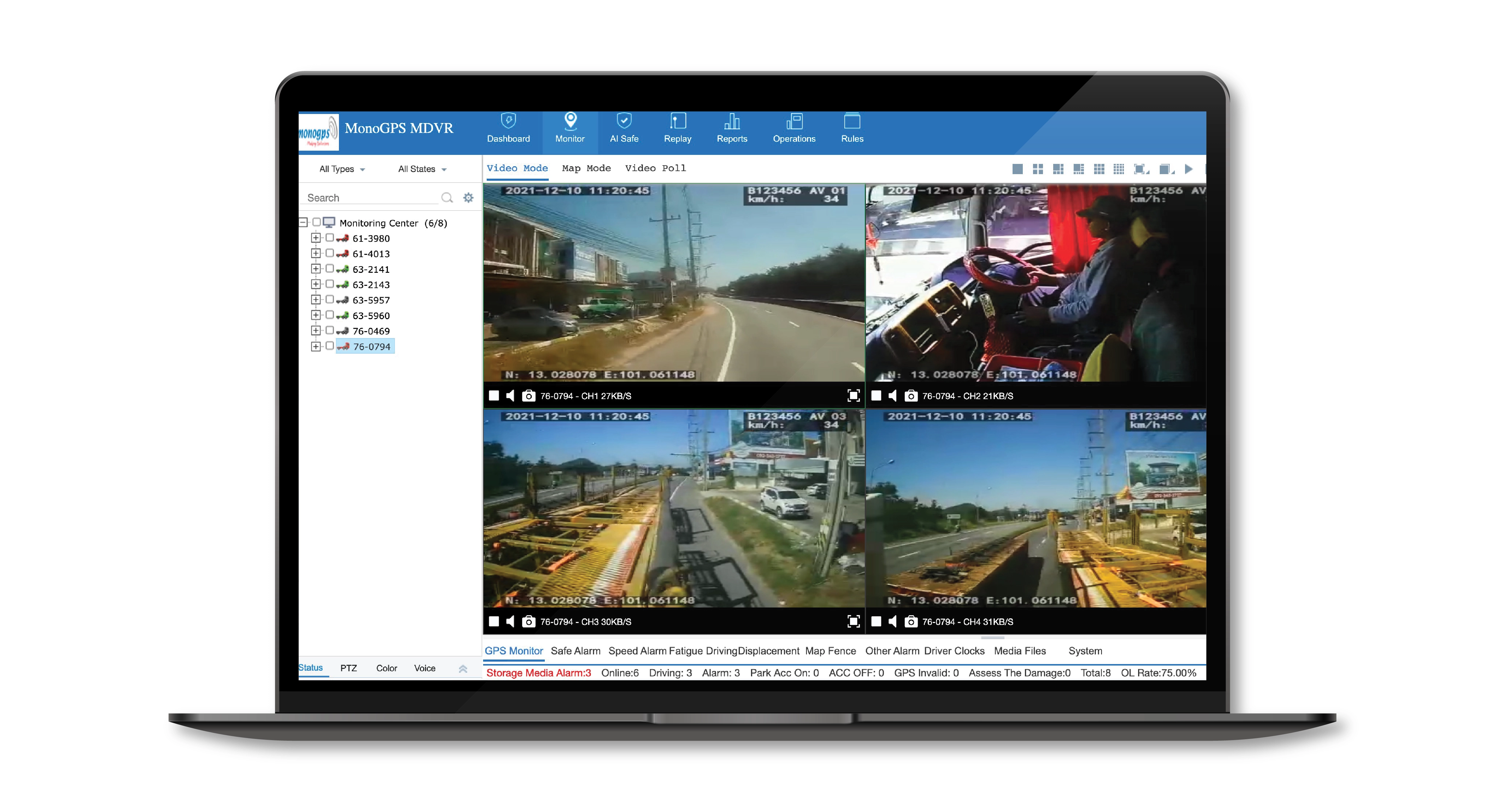 Monogps | GPS Tracking ระบบติดตามรถยนต์ ด้วยจีพีเอส ติดตามรถกับโมโนจีพีเอส